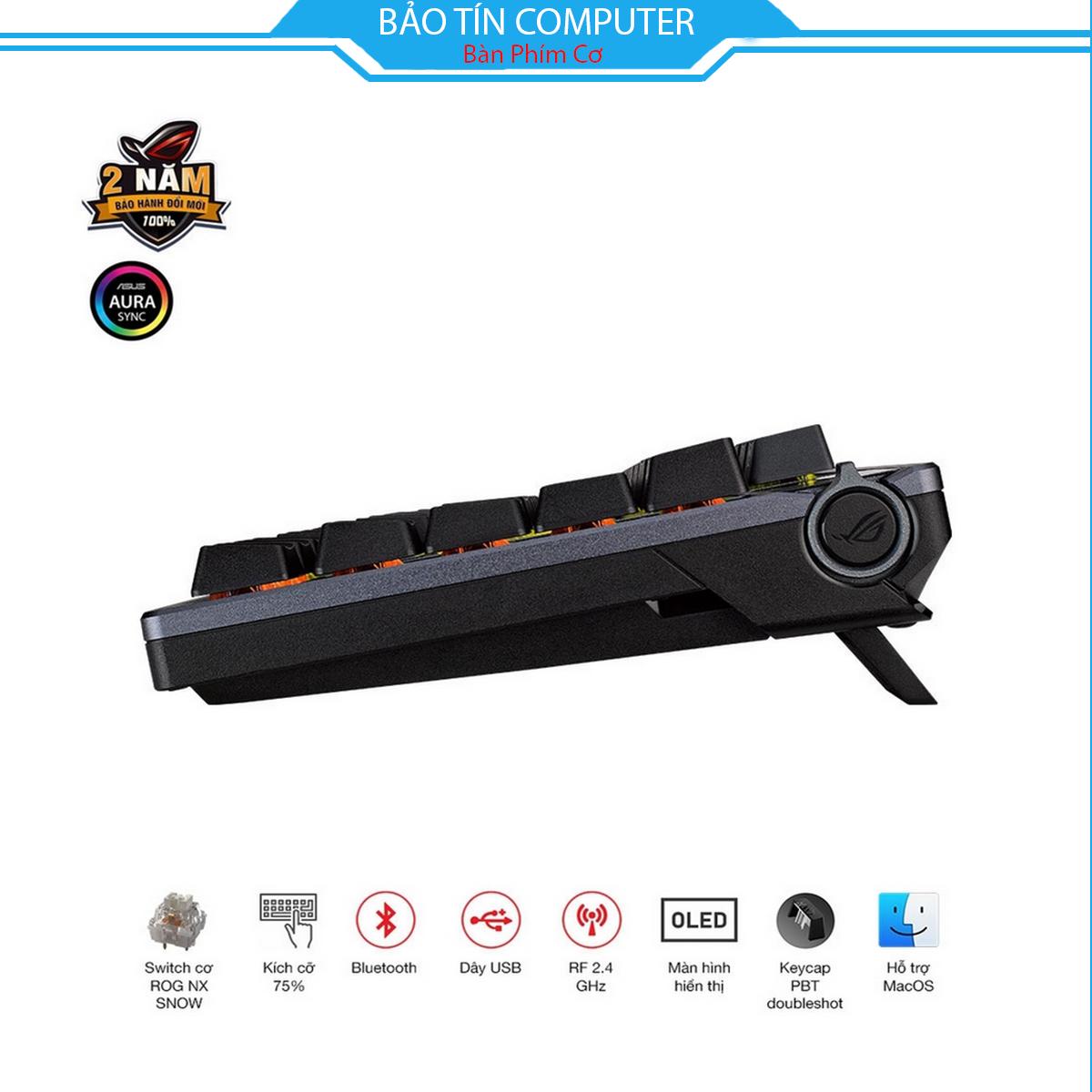 Bàn Phím Cơ Asus ROG Azoth Wireless NX Red Switch